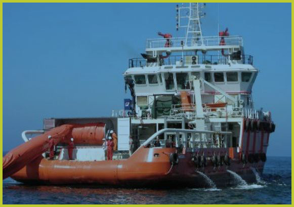 Inflatable Oil Containment Boom – VJ Engineering Solutions Sdn. Bhd.